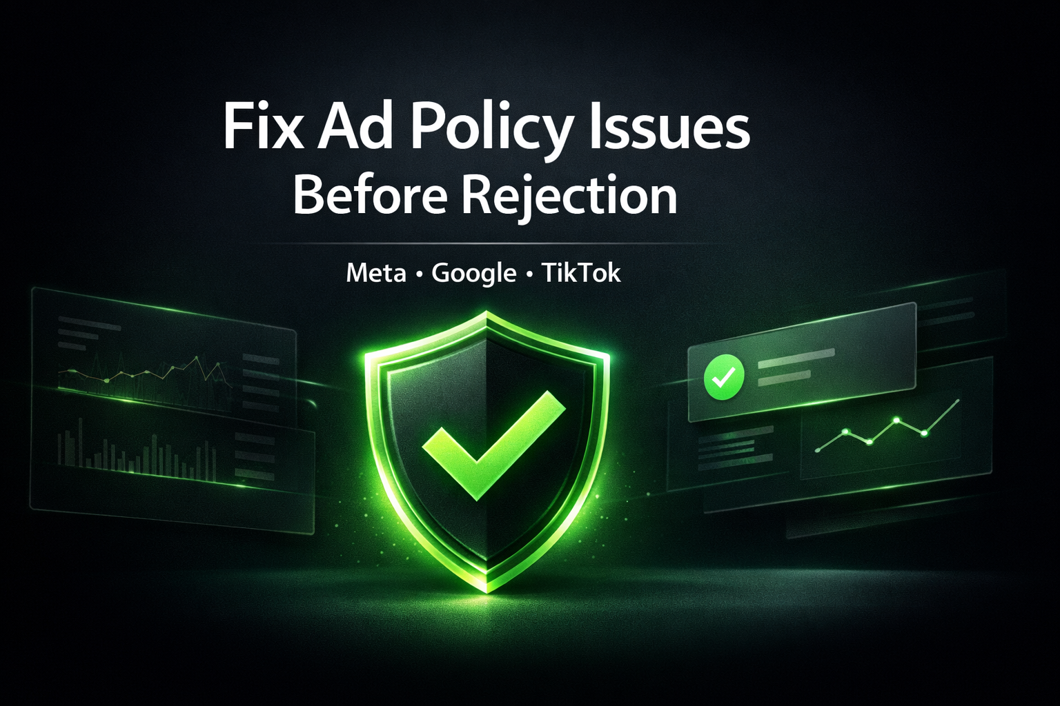 Ad Compliance Checker for Meta, Google & TikTok Ads | CheckMyAd
